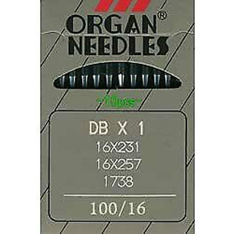 Machine Needles – Organ – DBX1-100 – 10 Pk – My Sewing Room